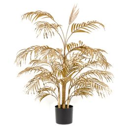 Emerald Kunstpflanze Betelpalme Golden | Größe: 105 cm