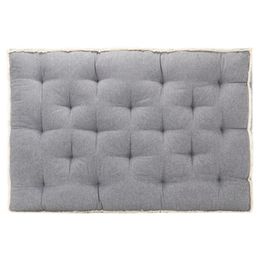 vidaXL Palettensofa-Kissen 120X80X10 Cm | Farbe: Anthrazit