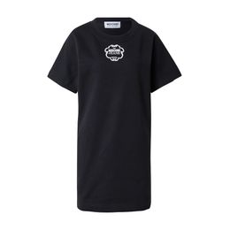Moschino Jeans Kleid Damen Größe 42 schwarz / weiß Winterkleid