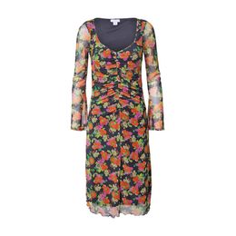 Warehouse Kleid Damen Größe 46 mischfarben / schwarz Winterkleid