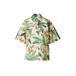 adidas Sportswear Athletic Button Up Shirt 'FARM PRM' female White size L