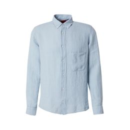 Hugo Button Up Shirt 'Ermann' male Blue size M