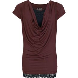 Black Premium by EMP Double Pack T-Shirt and Top T-Shirt bordeaux schwarz in M Q324-000367 M509003