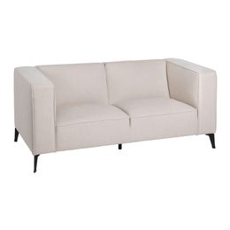 Bigbuy Home Sofa Schwarz Creme Nylon Polyester 177 x 86 x 77,5 cm