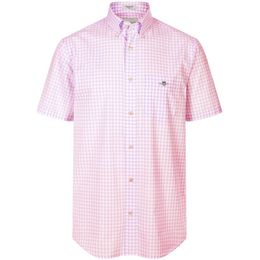 Vichy-Karohemd Button-down-­Kragen Gant rosé