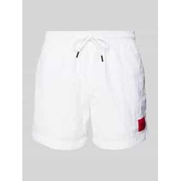 Hugo Regular Fit Badeshorts mit Label-Patch Modell 'DOMINICA'