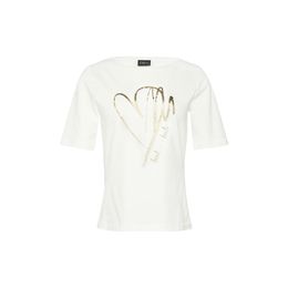 s.Oliver BLACK LABEL Shirt Damen Größe S ecru / gold