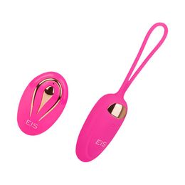 EIS Silikon-Vibro-Ei mit Funkfernbedienung, 8 cm