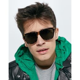 Hawkers Sonnenbrille Herren Gr&ouml;&szlig;e Onesize dunkelgelb / gr&uuml;n / schwarz