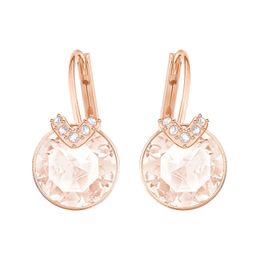 Swarovski Ohrh&auml;nger 'Bella' Damen Gr&ouml;&szlig;e One Size rosegold / wei&szlig;
