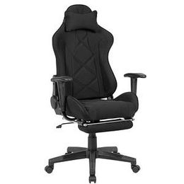 AMSTYLE Gaming Stuhl, SPM1.417 Stoff schwarz