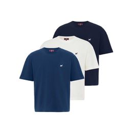 Williot T-Shirt Herren Gr&ouml;&szlig;e XXL marine / navy / wei&szlig;