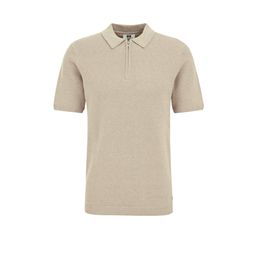 WE Fashion Poloshirt Herren Gr&ouml;&szlig;e XXL camel / greige