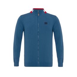 Jacey Quinn Knit Cardigan male size XL Royal blue