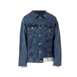 Dandalo Jacke Herren Gr&ouml;&szlig;e XL blue denim / dunkelorange / schwarz / wei&szlig;