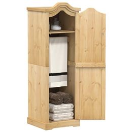 vidaXL Kleiderschrank Corona 55X52X170 Cm Massivholz Kiefer