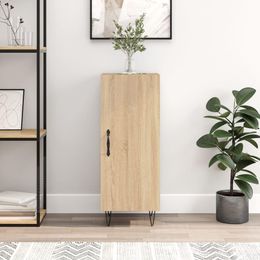vidaXL Sideboard 34,5X34X90 Cm Holzwerkstoff | Farbe: Sonoma Eiche
