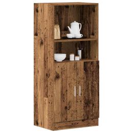 vidaXL Küchenschrank Braun Eichen-Optik 57X41,5X131,5 Cm Holzwerkstoff | Farbe: Altholz