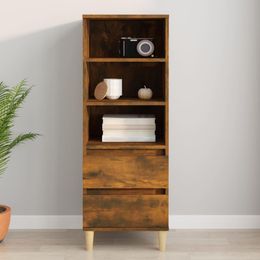 vidaXL Highboard 40X36X110 Cm Holzwerkstoff | Farbe: Räuchereiche