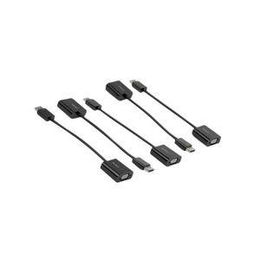 StarTech.com Videoadapter, 5 St&uuml;ck, DisplayPort-Stecker - VGA-Buchse, 2048 x 1280, Schwarz - DP2VGA3X5