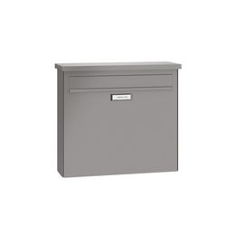LEABOX Zaun Durchwurf Briefkasten in RAL 7016