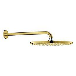 Grohe Rainshower Cosmopolitan Kopfbrause 26066GL0 cool sunrise, mit Brausearm, 380 mm
