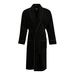 JBS of Denmark Bademantel Herren Gr&ouml;&szlig;e M schwarz / wei&szlig;