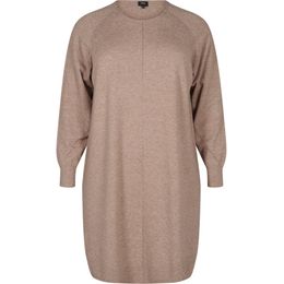 ZIZZI Kleid 'Caella' Damen Gr&ouml;&szlig;e 9XL/10XL hellbraun