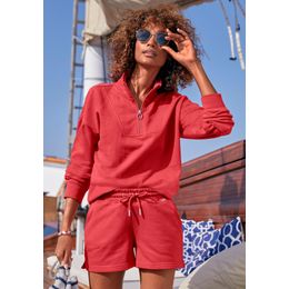 H.I.S. H.I.S Damen Sweatshirt, rot, Gr&ouml;&szlig;e 40/42