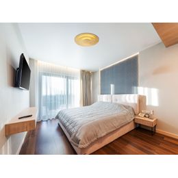 Globo Heda Deckenleuchte LED Gold, 1-flammig