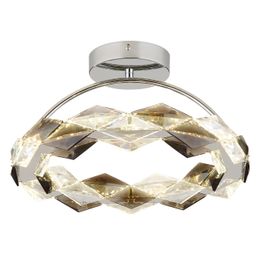 Globo Karilion Deckenleuchte LED Chrom, 1-flammig