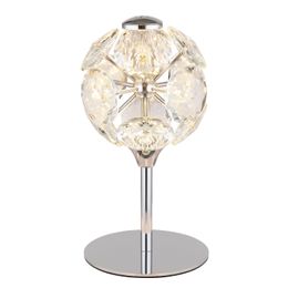 Globo Virina Tischleuchte LED Chrom, 1-flammig