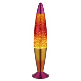 Lavalampe Globo Etna Tischleuchte LED Bunt, 1-flammig