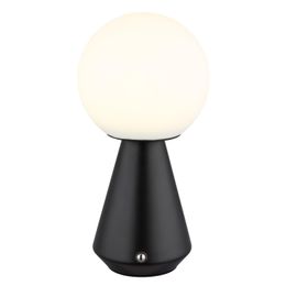 Globo Sora Tischleuchte LED Schwarz, 1-flammig
