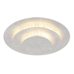 Globo Heda Deckenleuchte LED Silber, 1-flammig