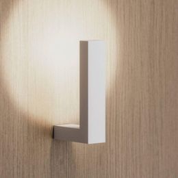 Fabbian LED-Wandleuchte Lancetta, weiß, Metall, 3.000 K