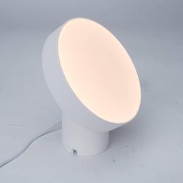 Lutec LED-Tischleuchte Moa mit RGBW-Funktion, weiß