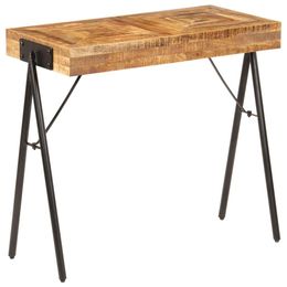 vidaXL Konsolentisch Massivholz Mango 80X40X75 Cm