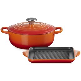 Le Creuset Guss-Set-2-tlg. SIGNATURE