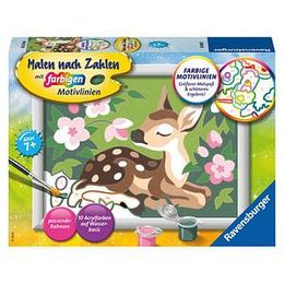 Ravensburger Malen-nach-Zahlen Kleines Reh mehrfarbig