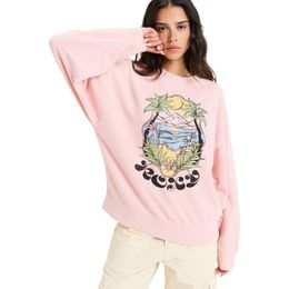 Roxy Sweatshirt »Lineup« Bleached Mauve XS XS Material: Frotteestoff aus 55 % Baumwolle,...