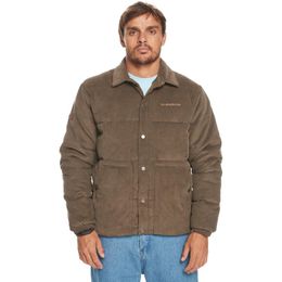 Quiksilver Outdoorjacke »Tibbermore« Major Brown M M Stoff: Baumwollkord