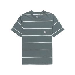 Element T-Shirt »Basic Pocket« Tropper Stripes XL XL Stoff: Baumwolle [160 g/m2]