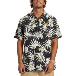 Quiksilver Kurzarmhemd »Beach Club Casual« Black Aop Better Ss XXL - US-Größen US-Größen XXL Material: Leinwandgewebe aus Baumwolle...