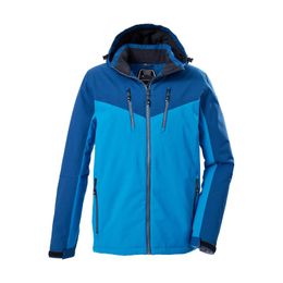 Killtec Skijacke »KSW 441 MN SKI JCKT« Wasserdicht, atmungsaktiv, Colourblock, 5 Taschen, verstellbar blau XXL XXL Herren Skijacke mit...