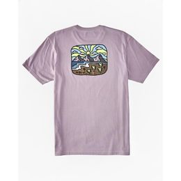 Billabong T-Shirt »Shine« Purple Ash Material: Baumwolle