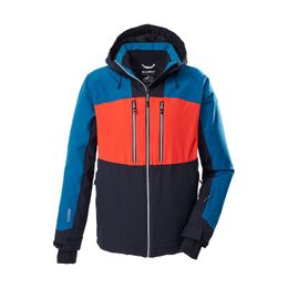 Killtec Skijacke »KSW 465 MN SKI JCKT« Wind- u wasserdicht, atmungsaktiv, Fleece schwarz XL XL Herren Skijacke mit abzippbarer Kapuze und Schneefang