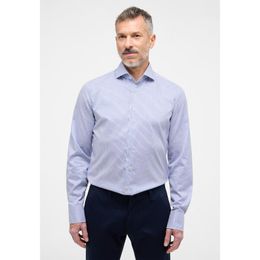 Eterna Damen Langarmhemd &raquo;SLIM FIT&laquo; NON IRON (b&uuml;gelfrei) blau 42, Normalgr&ouml;&szlig;en