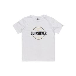 Quiksilver T-Shirt »Circle Up« White 14 14 Stoff: Baumwollstoff [160 g/m2]