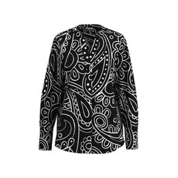 Seidensticker Klassische Bluse »Schwarze Rose« Tunika Paisley schwarz M38 M38 Passform: Regular